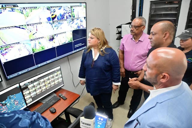 Gobernadora anuncia sistema de cámaras y obras de infraestructura en ...